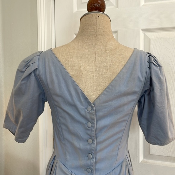 Laura Ashley | Dresses | Vintage Laura Ashley Cottagecore Dress Pleats ...